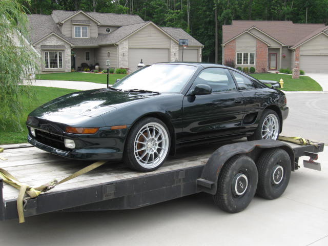 the paint is FINALLY done | MR2 Owners Club Forum